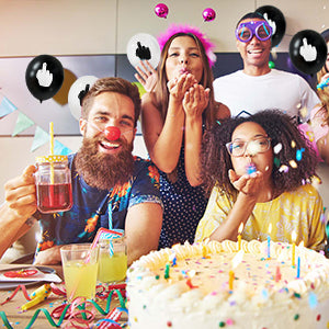 Middle Finger Balloons 12 Inch Latex Balloons Set of 12 Party Balloons ...