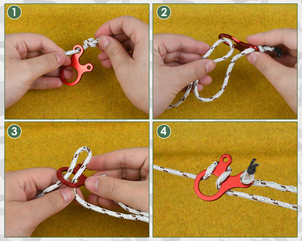 Guyline Tensioner 20 Pieces Rope Tensioner for Outdoor Tent Camping Ac ...