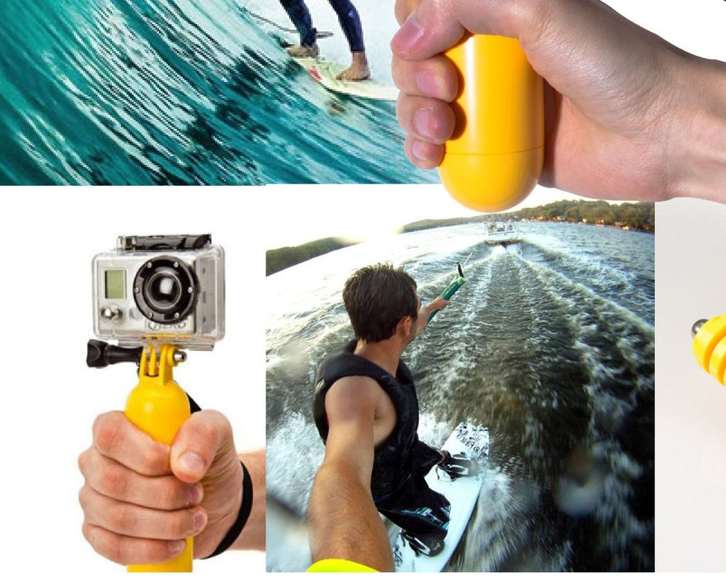 GoPro Diving Floating Hand Grip Mount for All Hero Cameras - Yellow ...