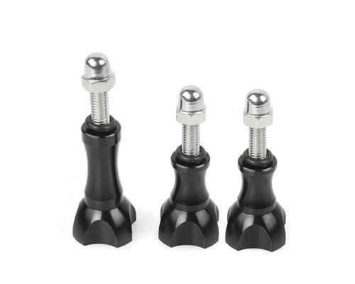 GoPro Stainless Knob Screw Bolt Nut Set for All Hero Cameras - Black ...